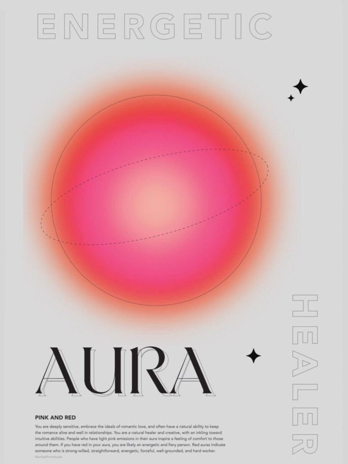 Aura Art Prints - Etsy