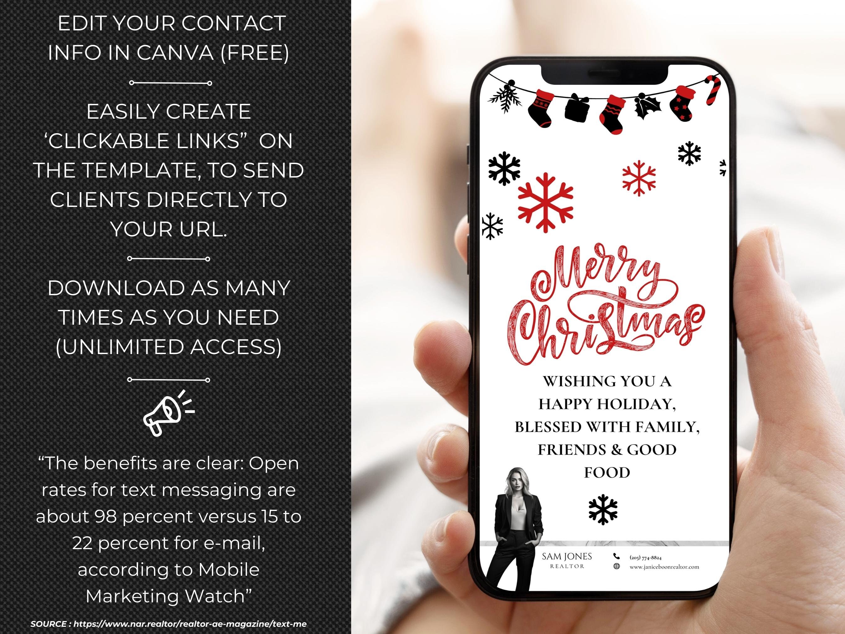 Real Estate Text Message Kit for Real Estate Agents, for CMA, Open ...