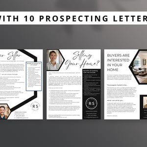 Real Estate Flyer Bundle: Hello Neighbor, Open House (canva Template ...