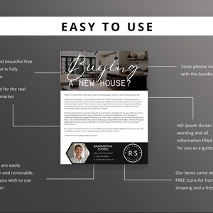 Real Estate Flyer Bundle: Hello Neighbor, Open House (canva Template ...