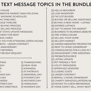 Real Estate Text Templates: 150+ Agent Text Cards (canva Editable) - Etsy