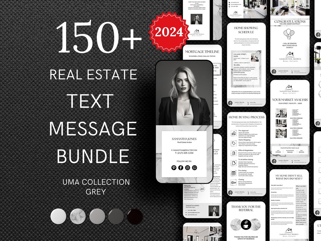 Real Estate Textable Bundle for Realtors and Real Estate Agents,real ...