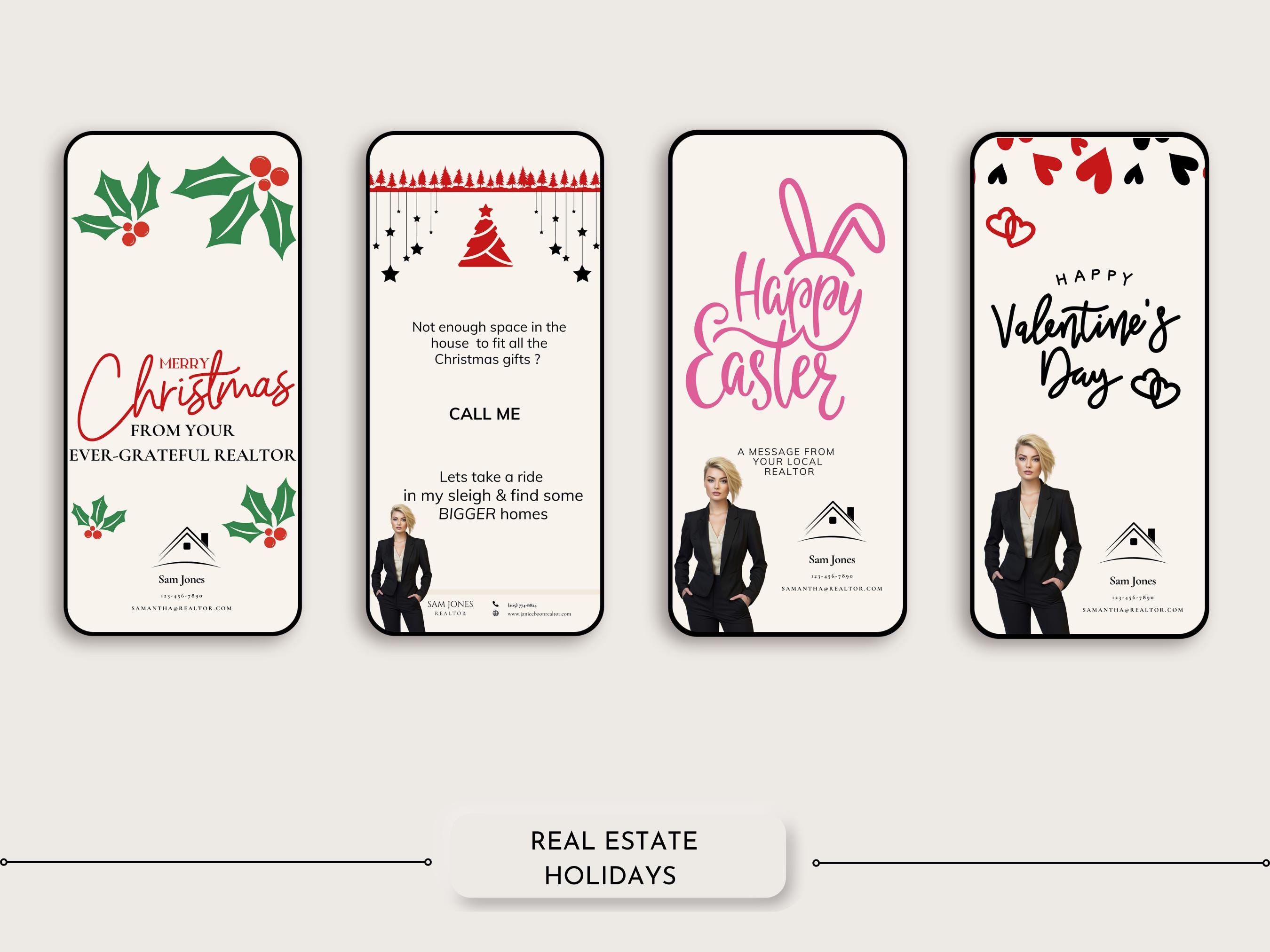 Real Estate Text Message Templates: Realtor Marketing Bundle (canva ...