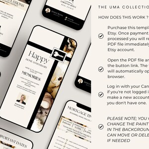 Real Estate Text Templates: Realtor Mobile Marketing Kit (canva) - Etsy