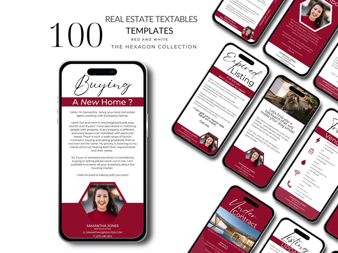 Text Message Real Estate Marketing, Prospecting Textable Bundle ...