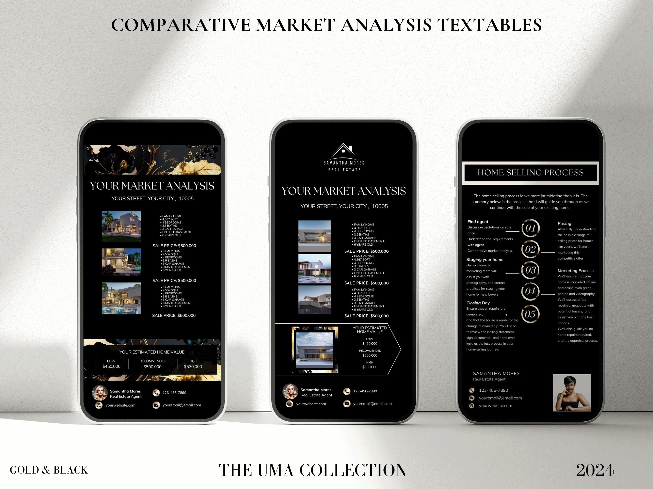 CMA Flyer & Mobile Marketing for Real Estate Agents Including - Etsy