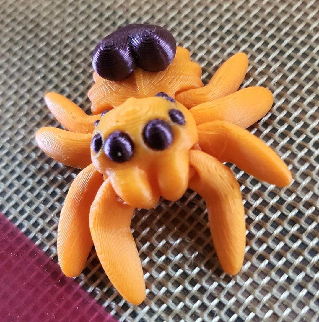 Articulated Jumping Spider Fidget, Stress Toy - Etsy
