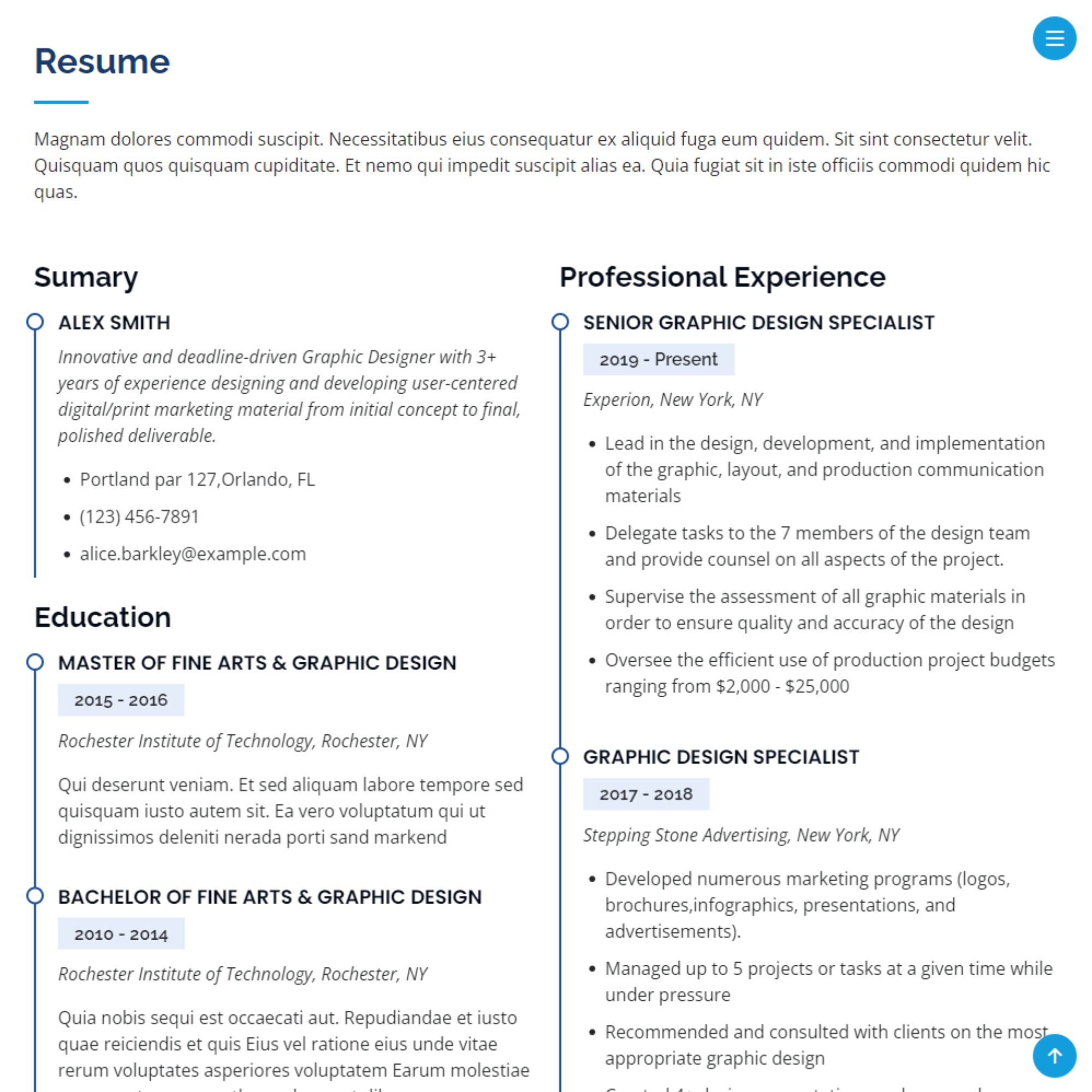 Iportfolio - Portfolio HTML Template - Etsy