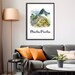 Machu Picchu, Peru Travel Poster, Peru Print, Wall Art Printable ...