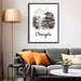 Chengdu China Travel Poster, Chengdu City Print, China Wall Art Prints ...
