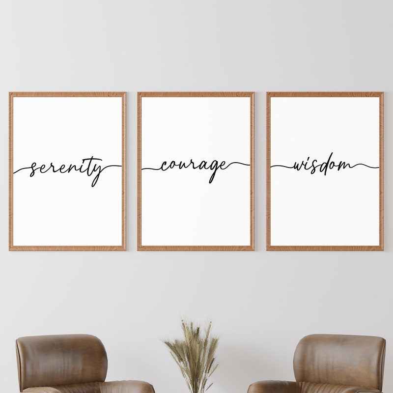 Courage Poster - Etsy