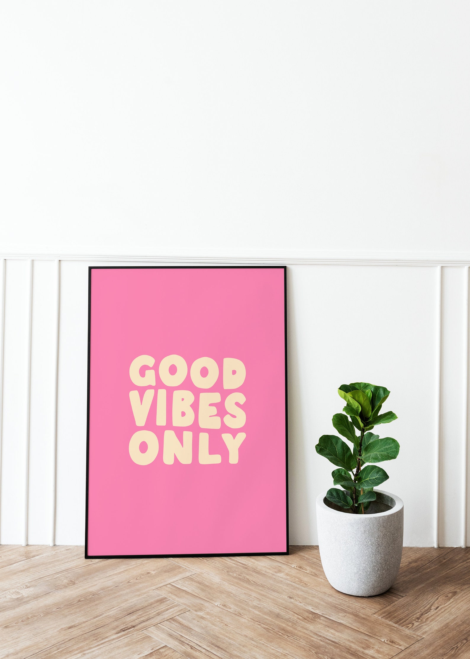 Good Vibes Only Print, Good Vibes Only Printable Wall Art, Good Vibes ...