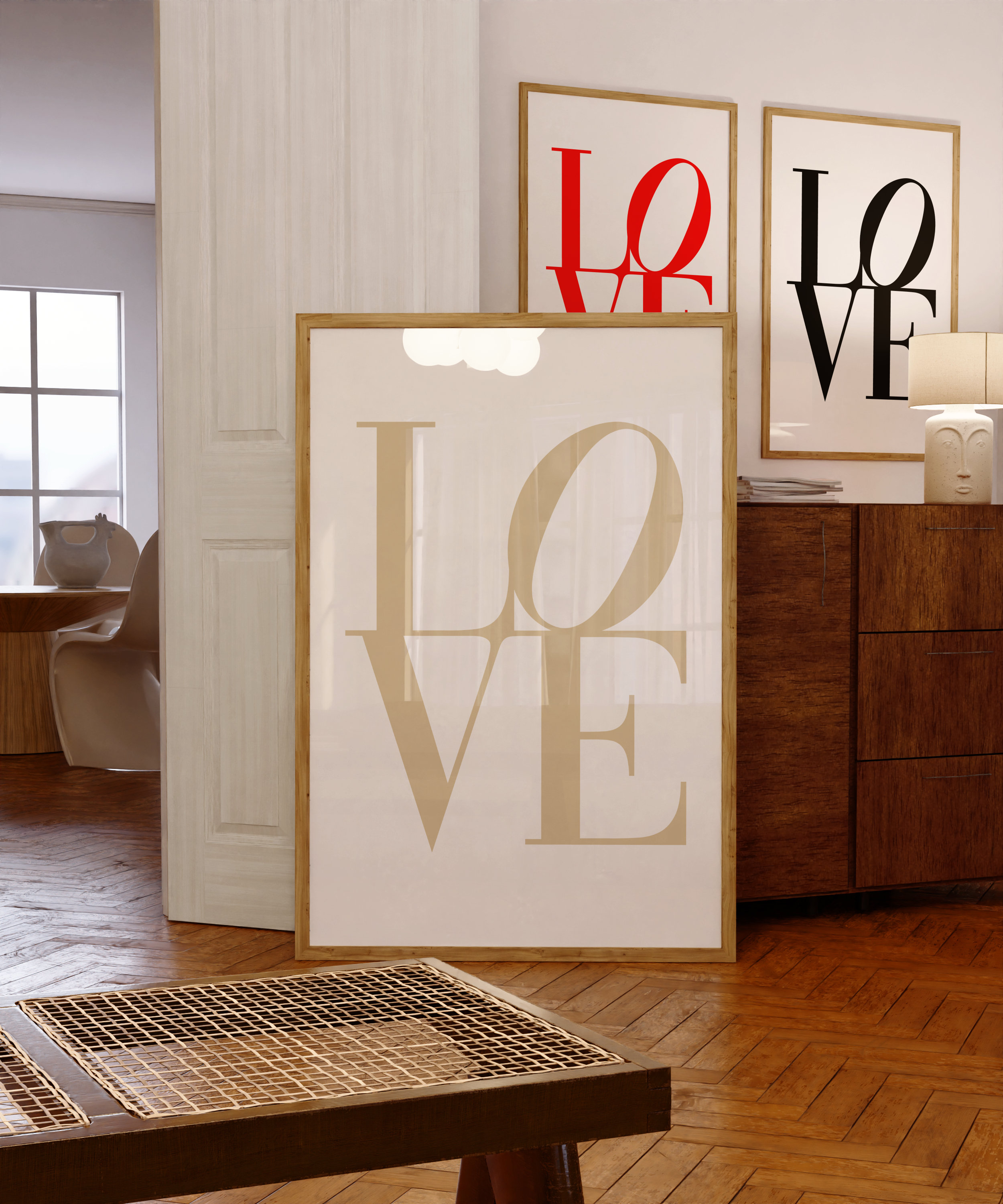 Love Printable Wall Art, LOVE, Classic Love Word, Love Modern Wall ...