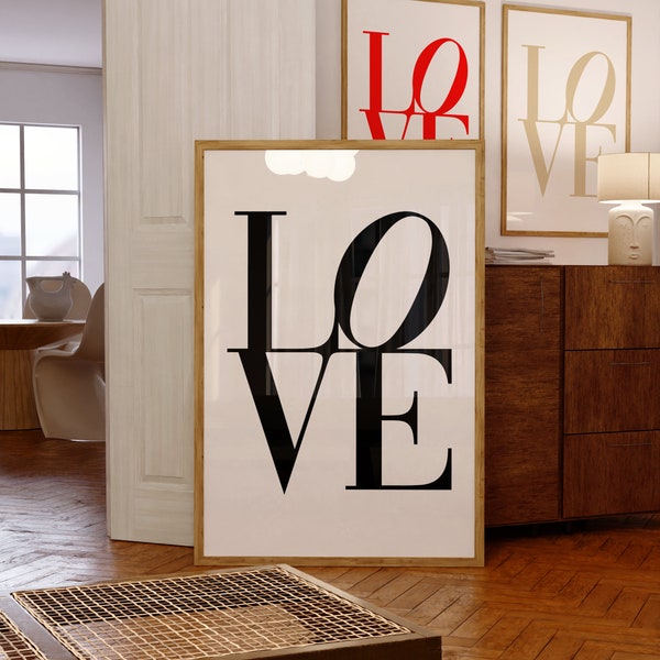 Modern Word Art - Etsy