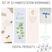 Set of 12 Powerful Quotes Bookmarks to Boost Your Manifesting Power ...