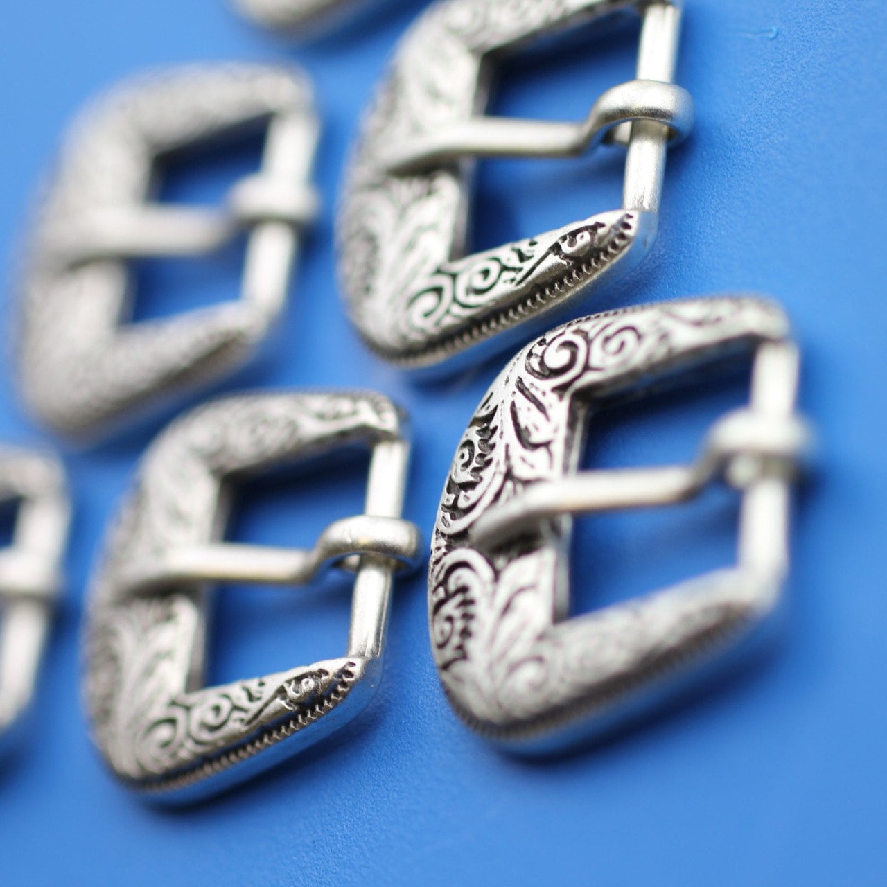 10 Silver Belt Buckle Jewelry Findings Antique Silver Jewelry - Etsy