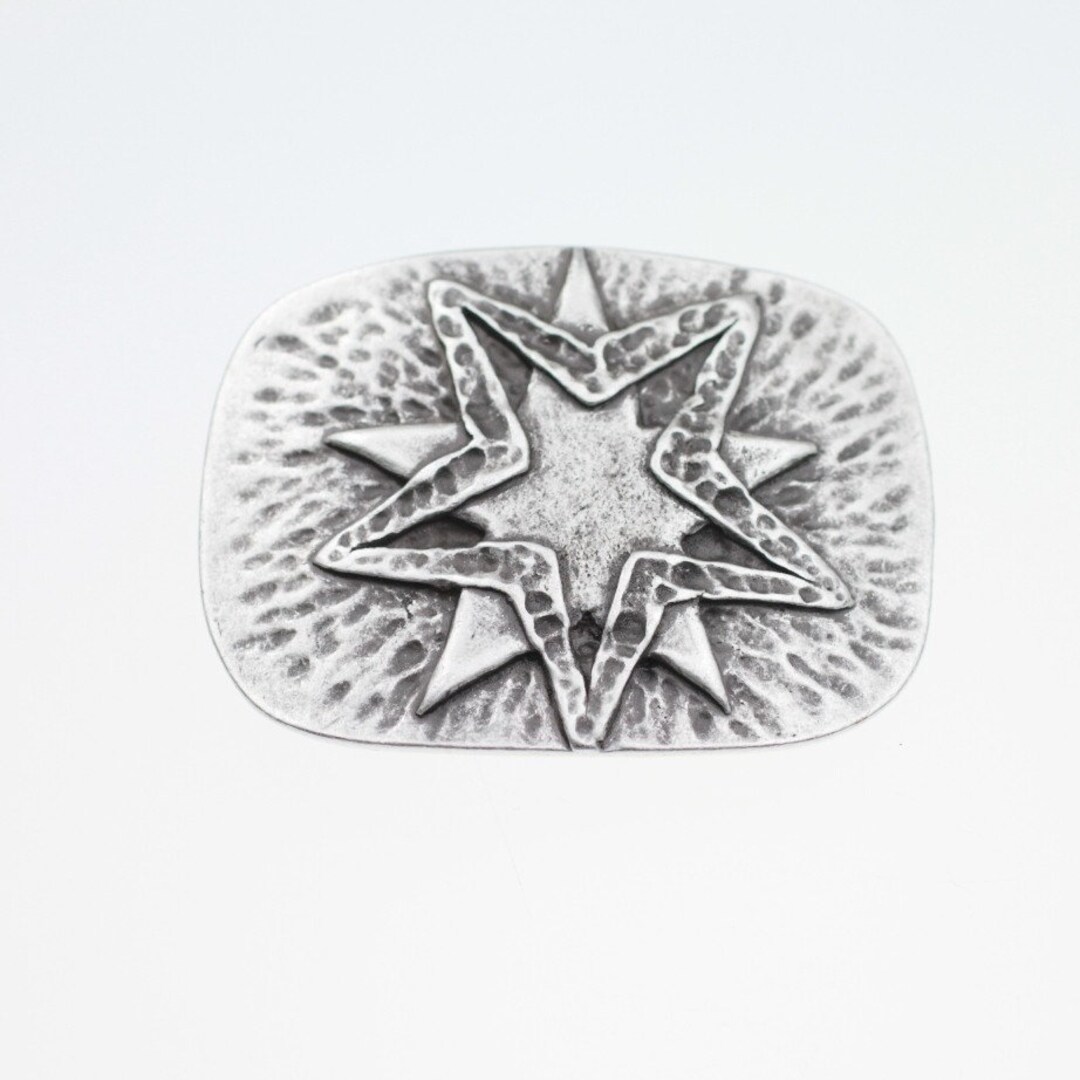 Star Belt Buckle, Western Belt Buckle, Silver Belt Buckle, West Star ...