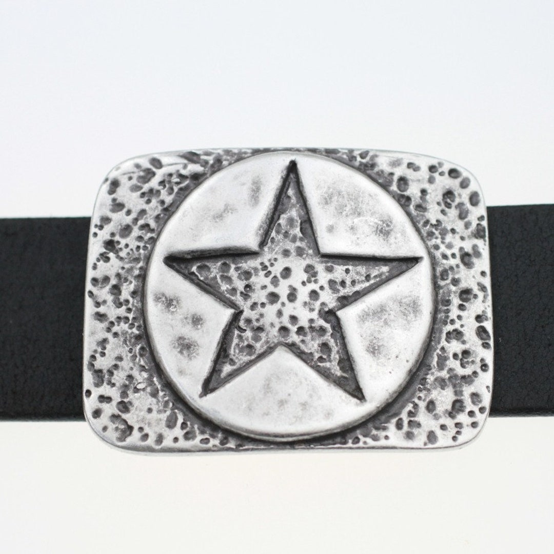 Star Belt Buckle, Western Belt Buckle, West Star Belt Buckle, Silver ...