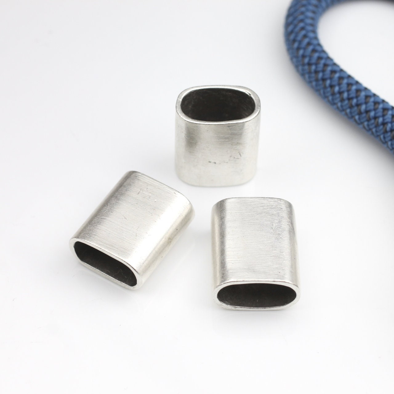 5 Antique Silver End Cap With Engraving Keychain Findings, Keychain ...