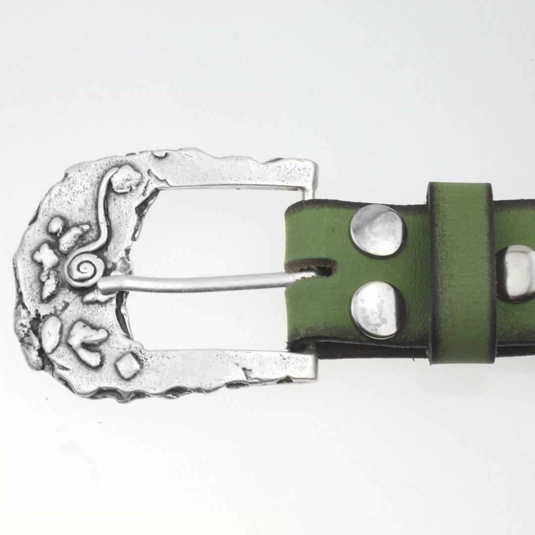 Vintage Belt Buckle, Flower Belt Buckle, Stylish Belt Buckle, Silver ...