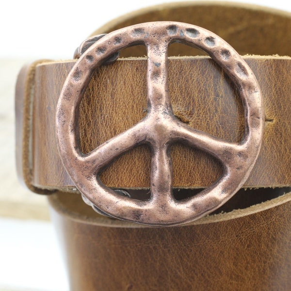 Peace Sign Belt - Etsy