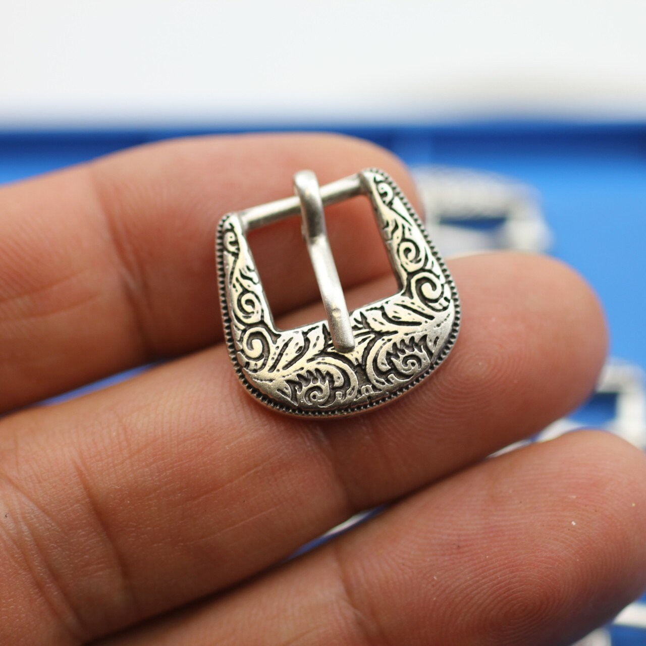 10 Silver Belt Buckle Jewelry Findings Antique Silver Jewelry - Etsy