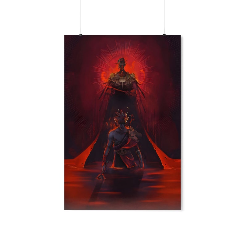Hades Gaming Poster HD Color Game Poster Wall Poster - Etsy