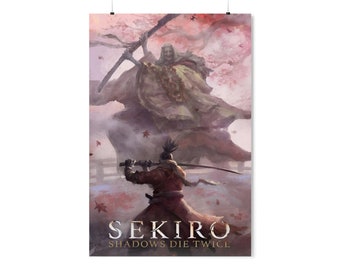Sekiro Game Poster HD Color Game Poster Gift Wall Poster Printed Poster ...