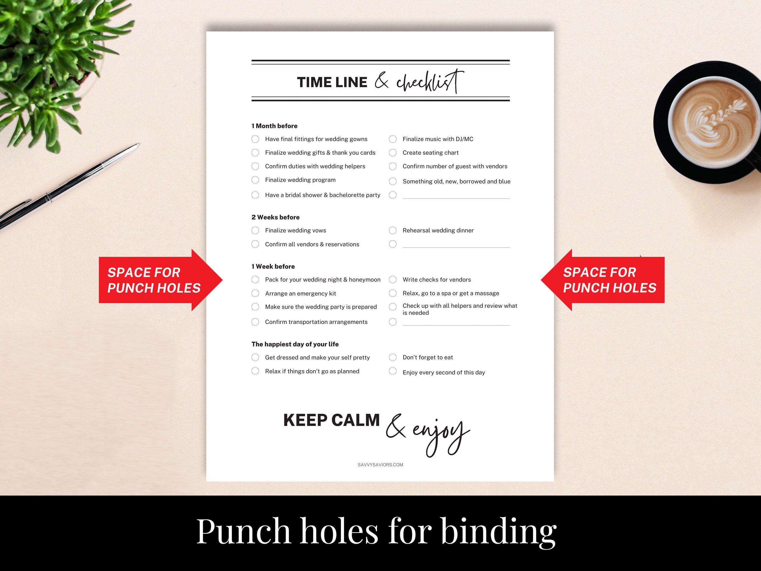 Wedding Planner Printable Book Printable Wedding Planner PDF - Etsy