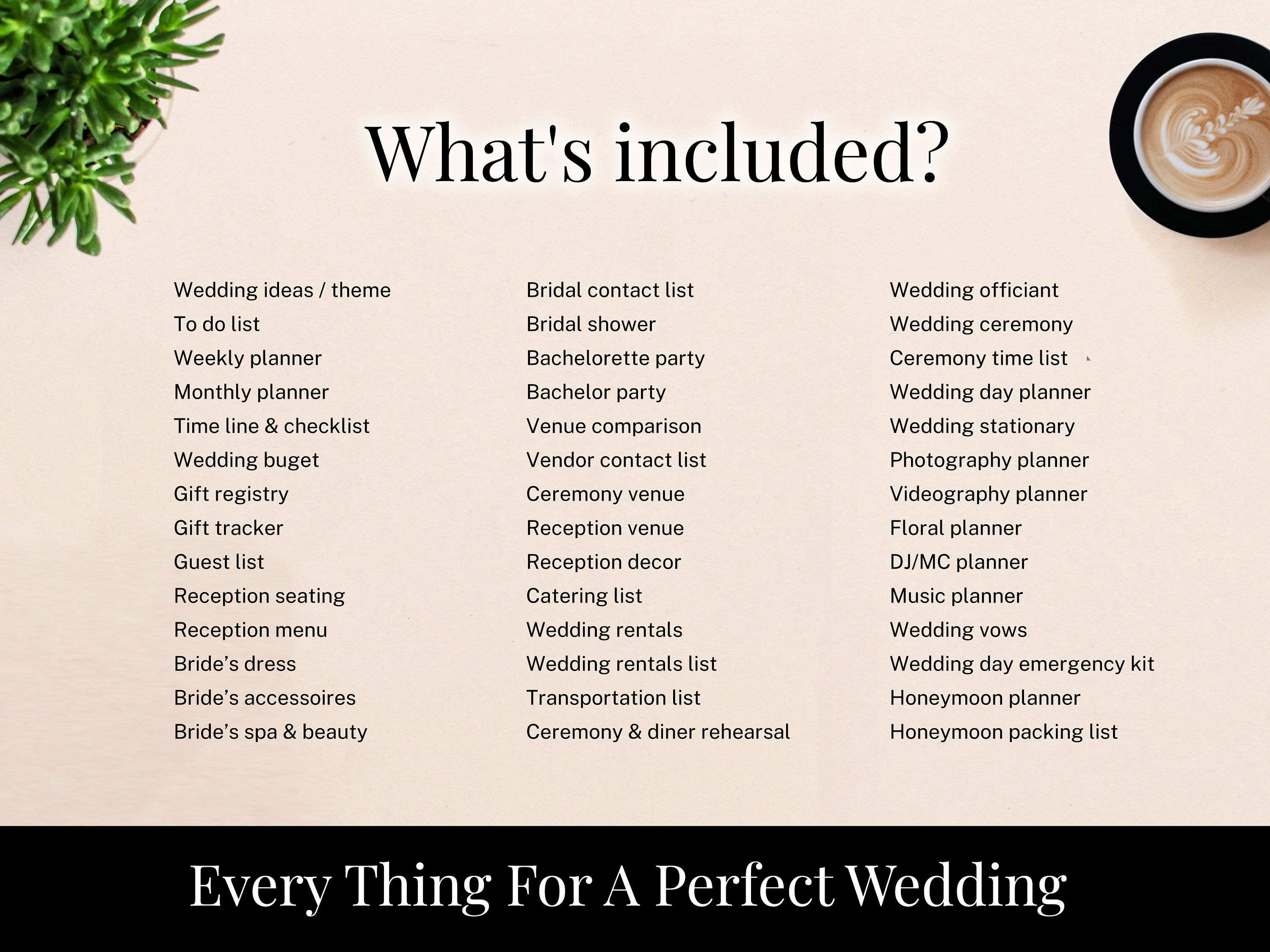 Wedding Planner Printable Book Printable Wedding Planner PDF - Etsy