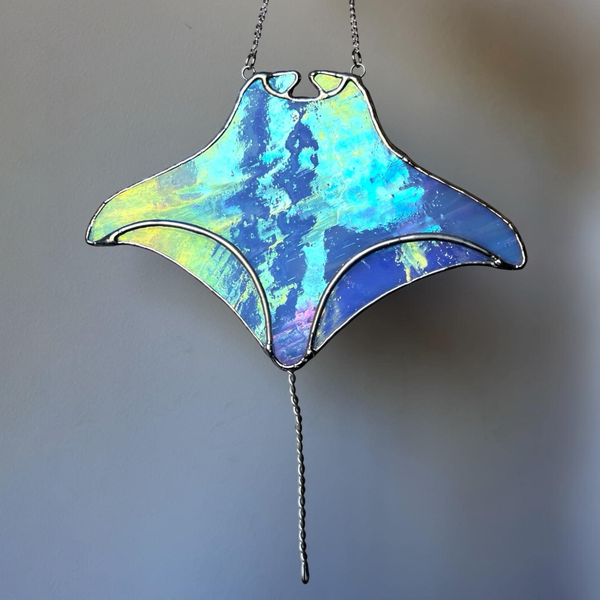 Manta Ray Stained Glass Pattern– Digital Download (PDF & PNG)| - Etsy