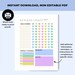 Reward Chart Editable Chore Chart Behavior Chart Chores Chart for Kids ...