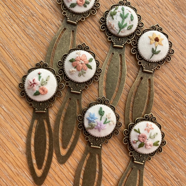 Embroidered Bookmark - Make Your Own Bookmark