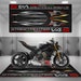 Garage Mat Ninja times Roll Design for Ninja Green Motorcycle Mat ...