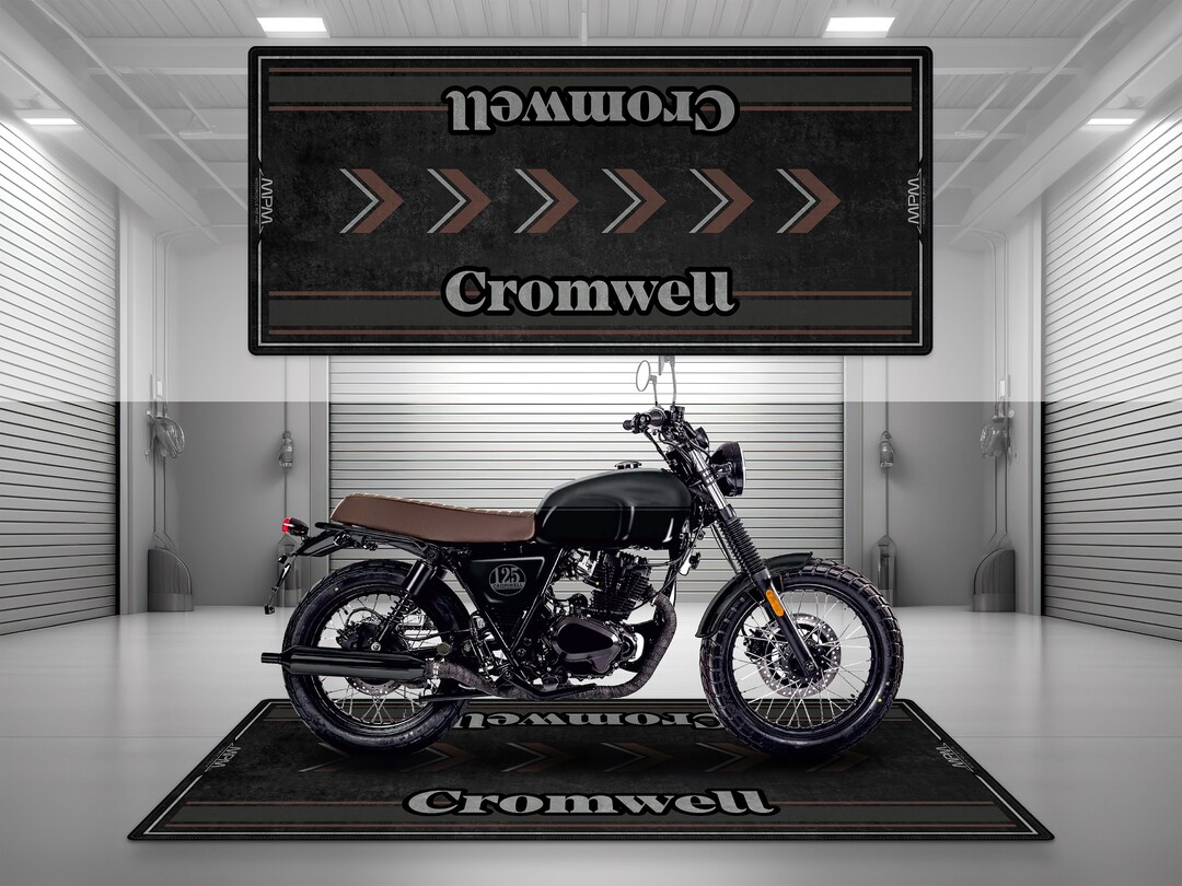 Garage Mat Cromwell Design for Motorcycle Mat Personalized Display ...