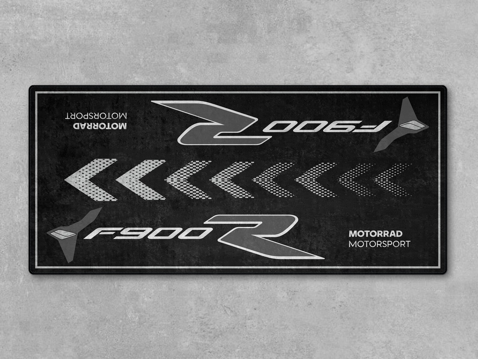 Garage Mat F900 R Design for Motorcycle Mat Personalized Display ...