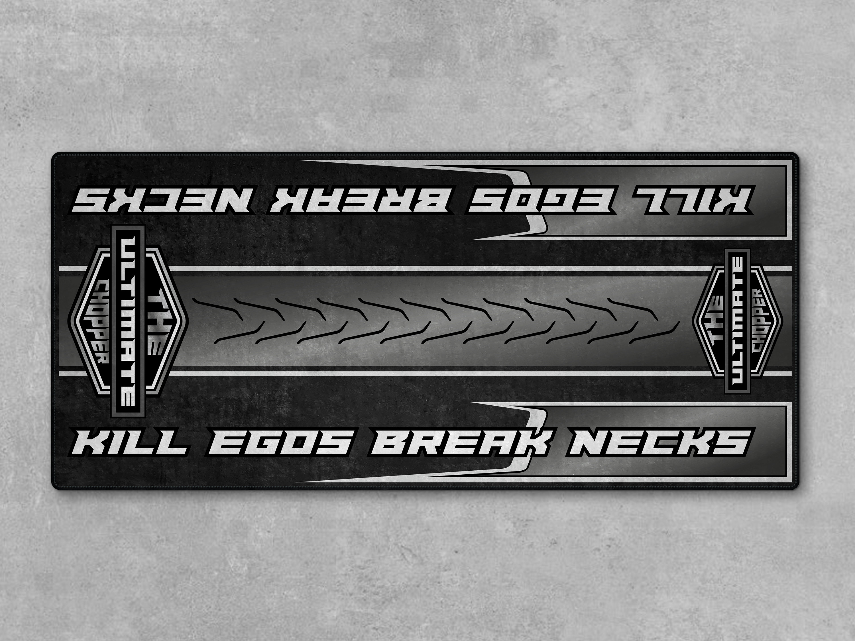 Garage Mat Design for Kill Egos, Break Necks Motorcycle Mat ...