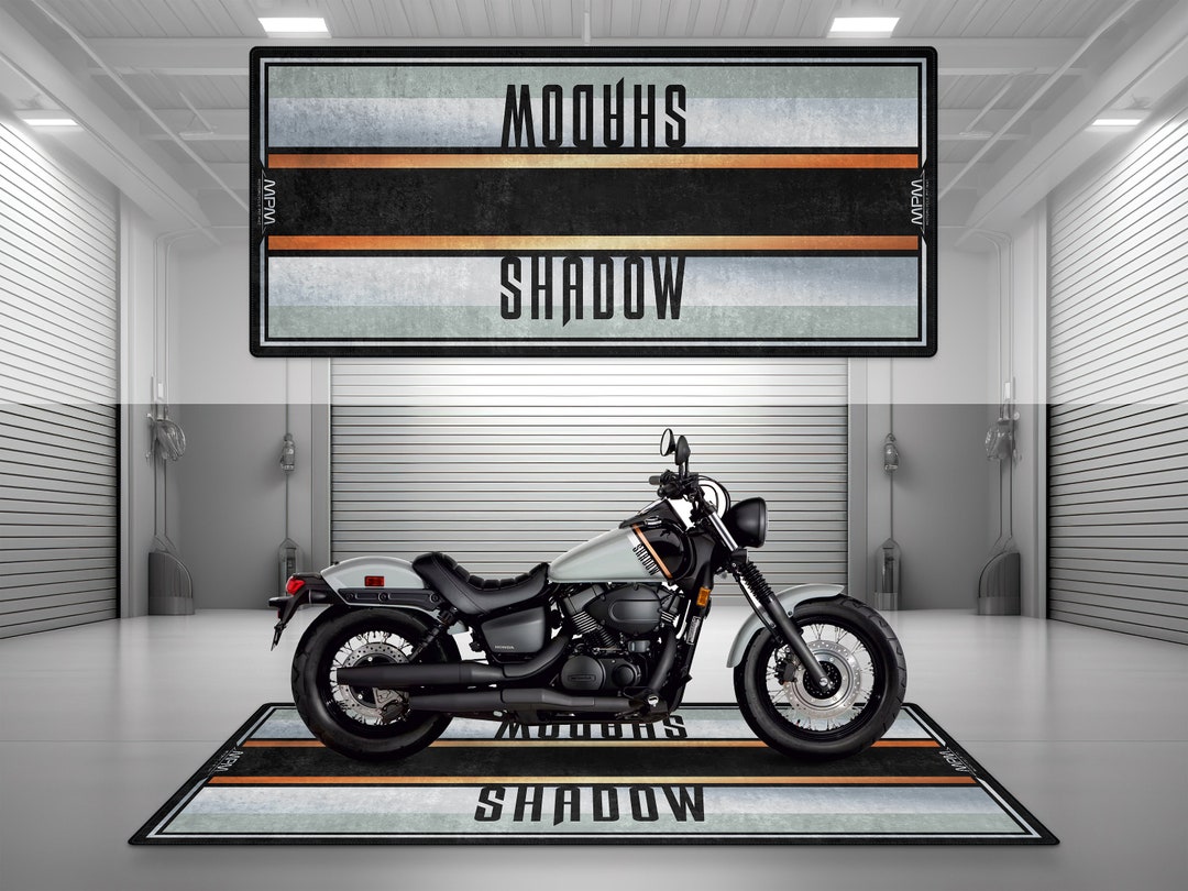 Garage Mat Design for Shadow Phantom Motorcycle Mat Personalized ...