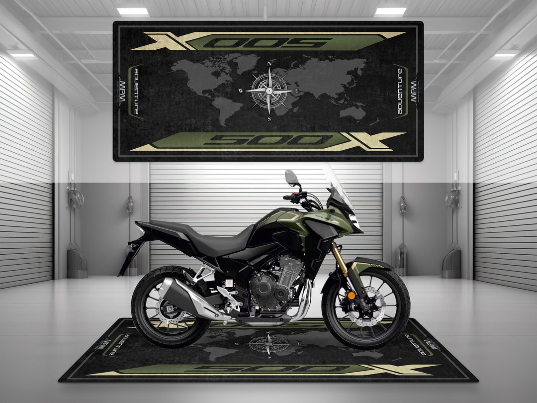 Garage Mat Design for CB 500X Motorcycle Mat Personalized Display ...