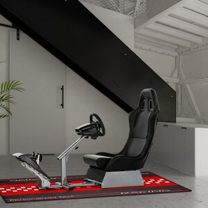 Racing Simulators Rug Personalized Bottom Floor Mat Boy & Girl Special ...