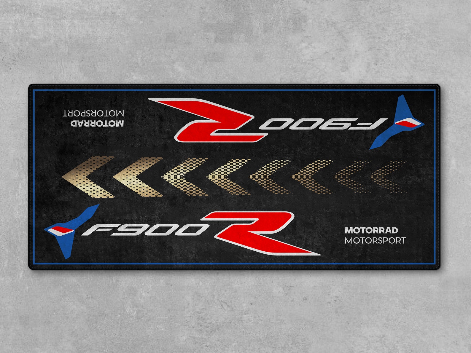 Garage Mat F900 R Design for Motorcycle Mat Personalized Display ...