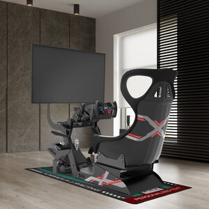 Racing F1 Simulators Rig's Rug Personalized Bottom Floor Mat Boy & Girl ...