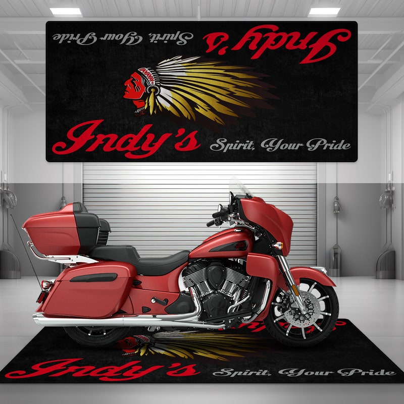 Indian Motorcycle Rug - Etsy