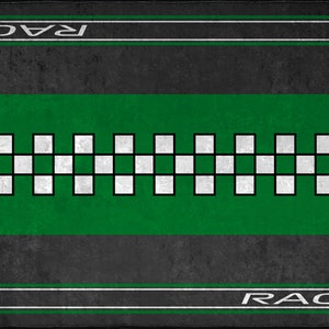 Racing Simulators Mat Bottom Floor Rug Boy & Girl Special Gift for ...