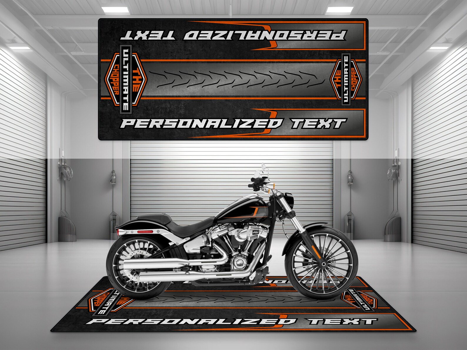Garage Mat Design for Kill Egos, Break Necks Motorcycle Mat ...