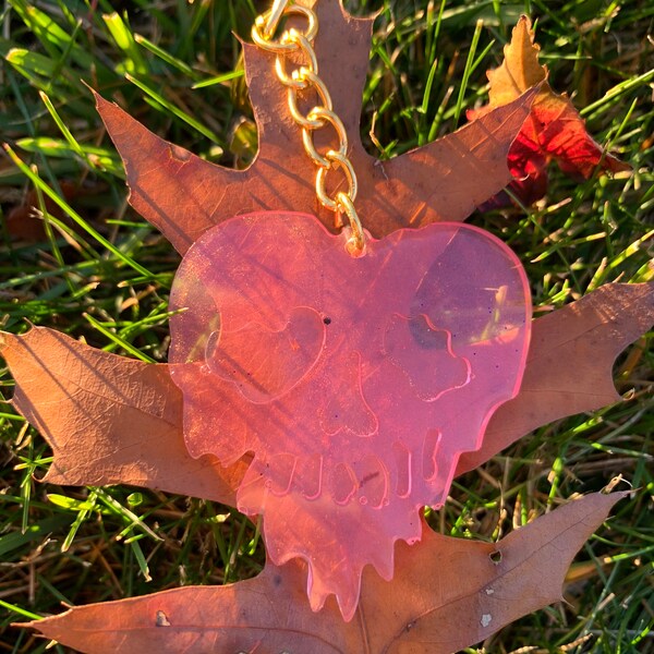 Heart Keychain - Etsy