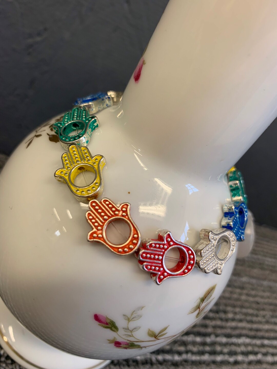 Hamsa Hand Water Pipe Bracelet - Etsy