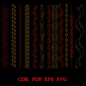 Bling Border Rhinestone Templates Svgs: Create Dazzling Designs With ...