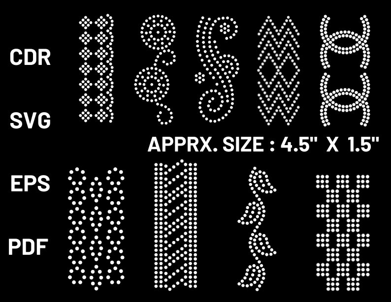 Sparkling Splendor: Cheer Bow Rhinestone Design Templates Easy to Use ...