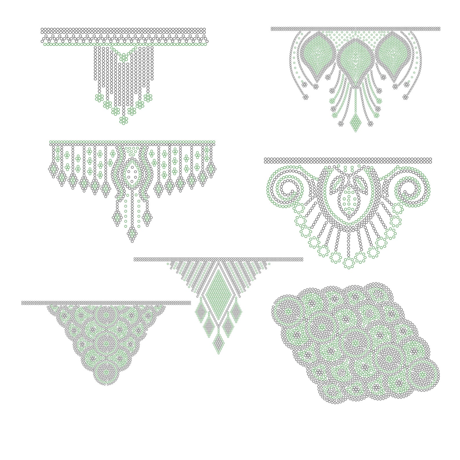 Glamorous Rhinestone Designs: Neckline Templates, AB Rhinestones ...